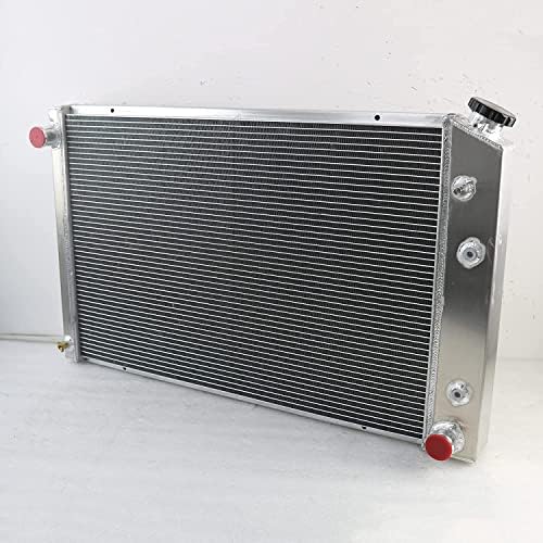 Amazon.com: Cubauto 3 Row Aluminum Radiator for 1981-1991 Chevy Truck ...