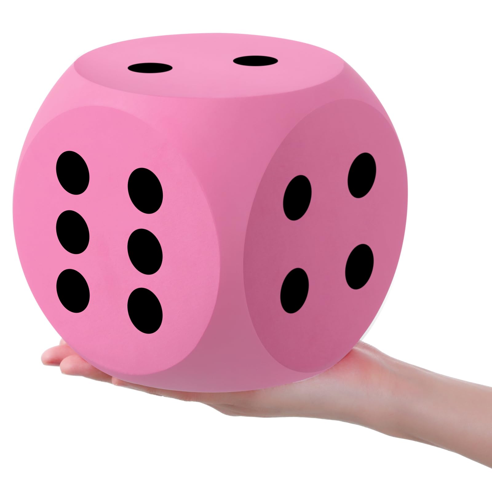 Amazon.com: Shappy 6 Inches Foam Dice Fun Filled Large Educational Toy ...