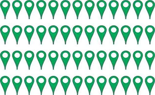 Amazon.com: StickerTalk Map Pointer Vinyl Stickers, 1 Sheet of 52 ...