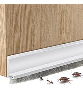 Amazon.com: 2 Pcs Door Sweep for Bottom of Door ,Integrated under Door ...