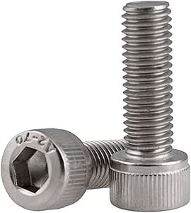 KKFAUS 10pcs M12 M14 Cap Head Allen Key Bolts Hex Socket Screws A2 ...