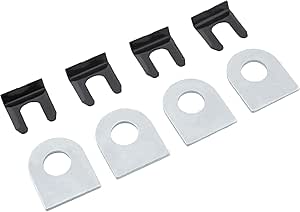 Amazon.com: Brake Line Mount Tabs with Clips - Pack of 4 : Automotive