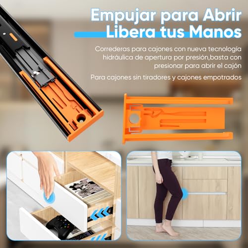 Rieles Para Cajones De Madera - Ferreteria Y Herramientas