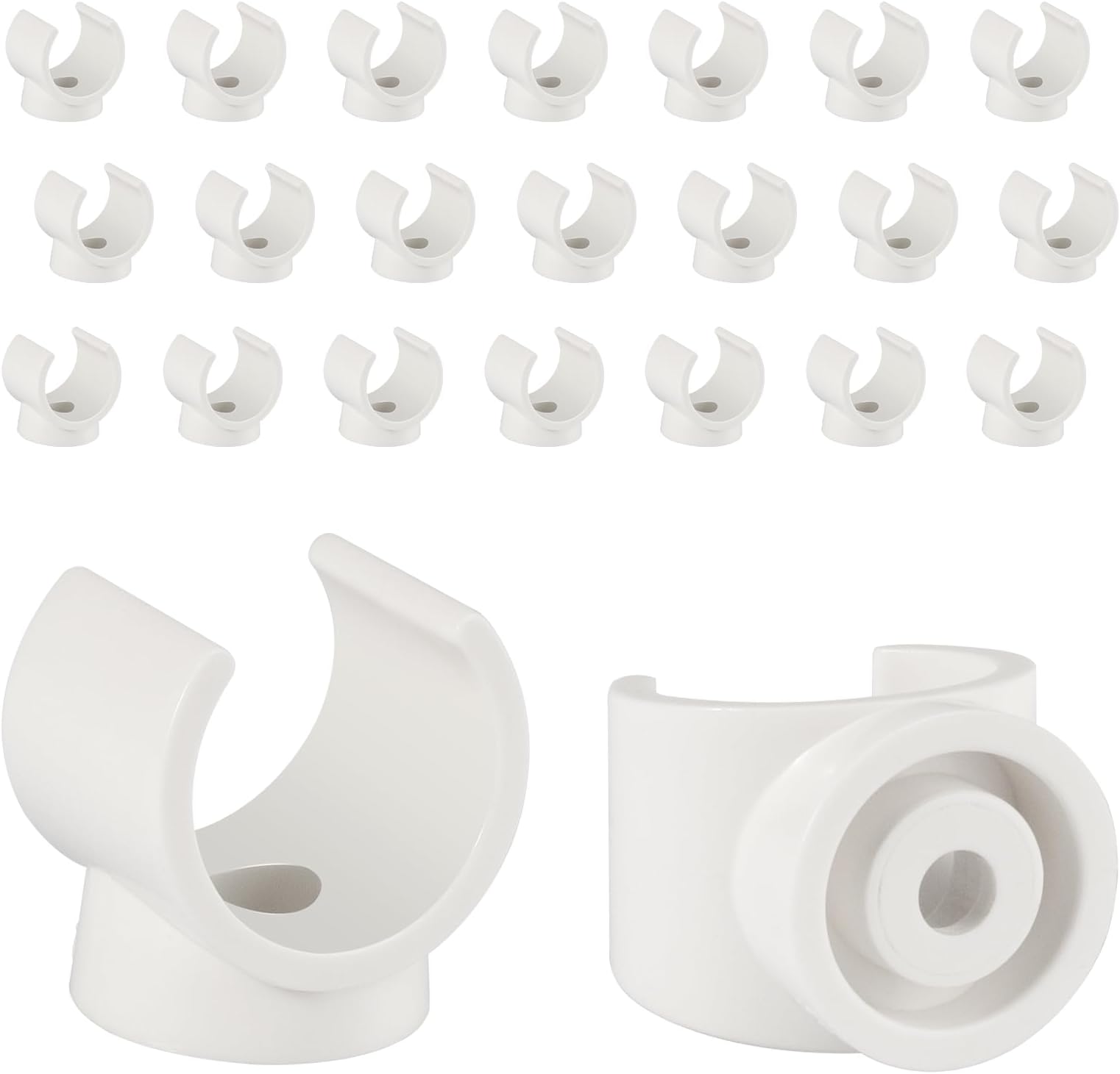 Amazon.com: Snap in Clips for 1/2" PEX Tubing (130/bag) : Industrial ...