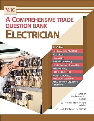Buy NK Electrician Trade Comprehensive Question Bank In English Useful ...