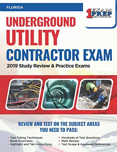 Florida Underground Utility Contractor Exam: 2019 Study Review ...
