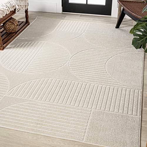 JONATHAN Y SCN104B-5 Nordby Geometric Arch Scandi Striped Modern ...