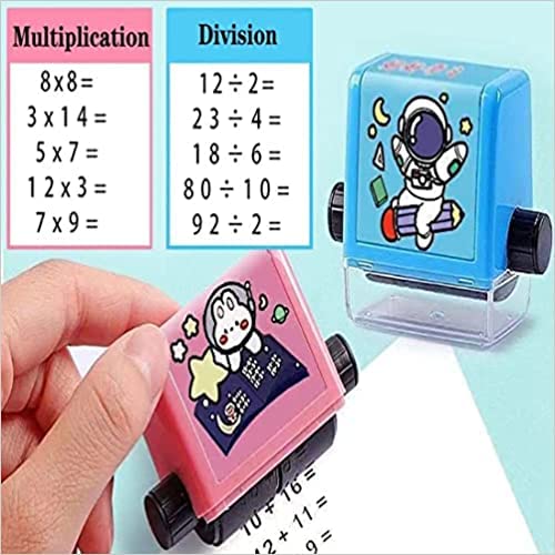 Urbane Chic Math Roller Division & Multiplication Stamp for Kids Early ...