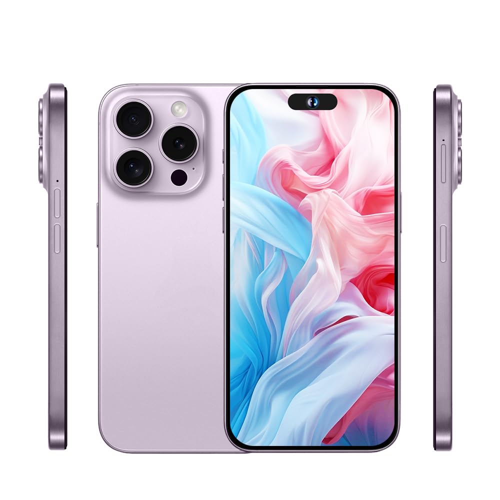 Unlocked Android Phone I15 ProMax Real4G Android 11 Cell Phone 4GB+64GB Mobile Phones 6.7“ HD ...