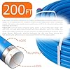FIDEURSUS Compressed Air Piping System with 3/4 Inch ID x 200 feet HDPE ...