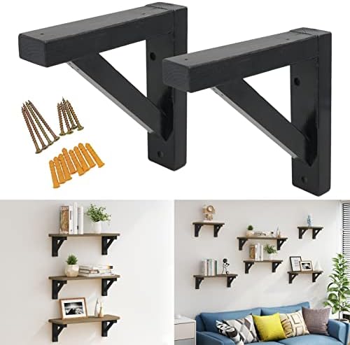 Amazon.com: Rustic State Wall Mount Wooden Triangle Sconce Bracket for ...