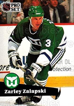 Amazon.com: (CI) Zarley Zalapski Hockey Card 1991-92 Pro Set (base) 91 ...