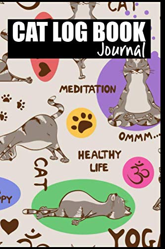 Cat Log Book Journal: Cat Health and Medication Tracker , A Pet Health ...