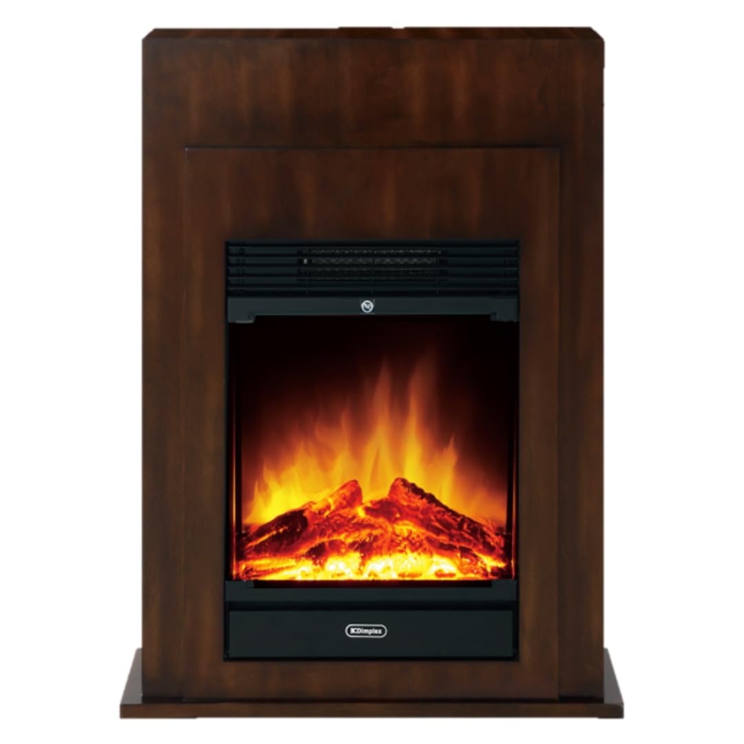 Amazon.co.jp: Dimplex(ディンプレックス) 電気暖炉 暖炉型ファンヒーター Bellini Ⅱ Nutmeg マントルピース一体型 スリム設計 3~8畳 リラックス効果 ...