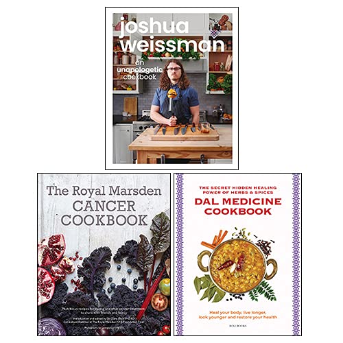 Joshua Weissman [Hardcover], Royal Marsden Cancer Cookbook [Hardcover ...