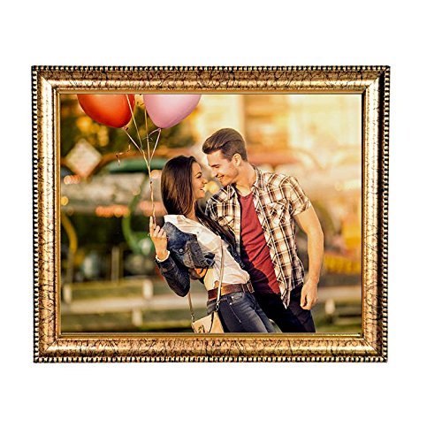 Life Long. Light Weight Unbreakable Photo Frame, 8 * 10 Inch, (Golden ...