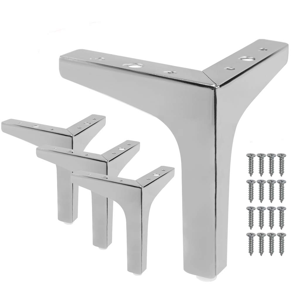 Amazon.com: Seimneire 4pcs 7 Inch Furniture Legs, Modern Style Sofa ...