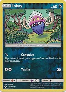 Amazon.com: Pokemon - Inkay - 89/147 - Common - Reverse Holo : Toys & Games