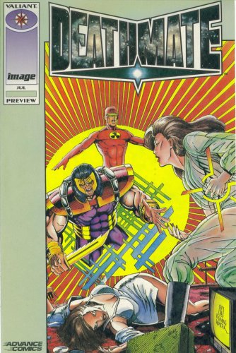 Deathmate Preview #1 (Advance Comics Preview - Valiant / Image Comics ...