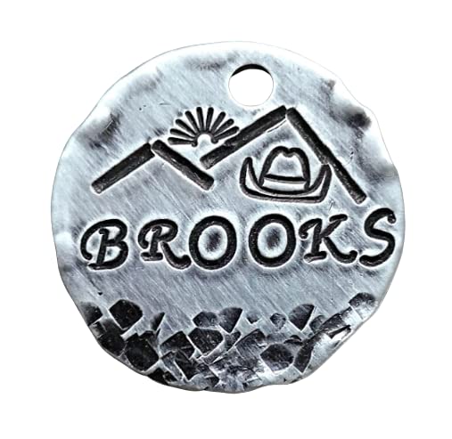 Amazon.com: Cowboy Dog Tag, Dog Tag, Pet ID Tag, Cowboy Hat Dog Tag ...