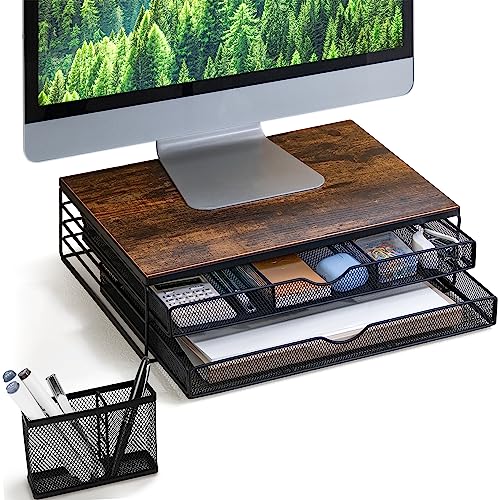 Snapklik.com : ARCOBIS Wood Monitor Riser