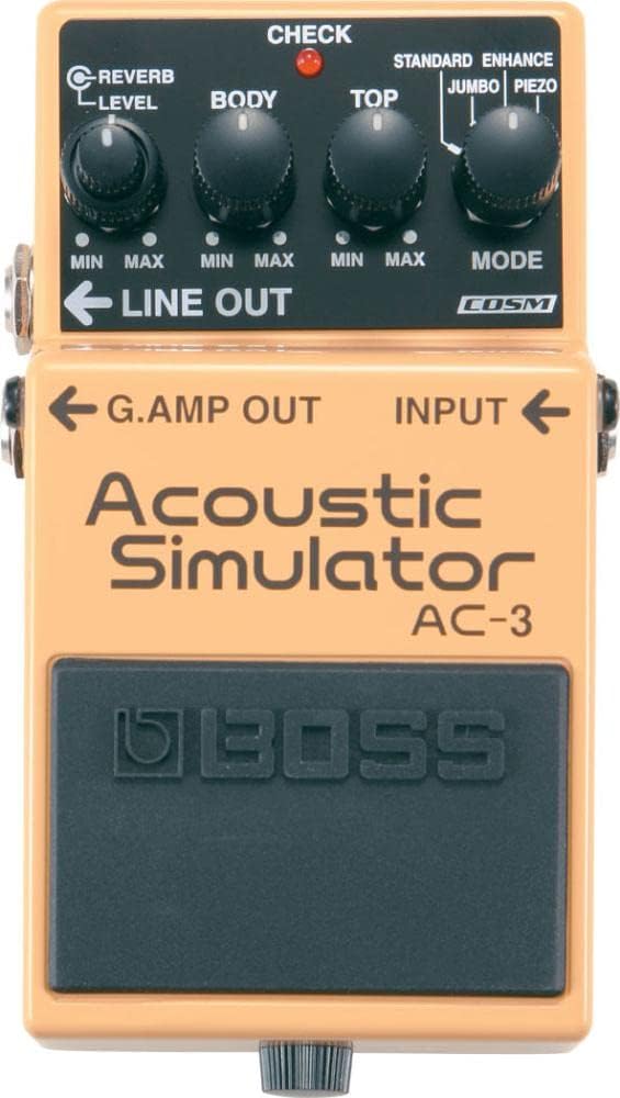 Amazon.com: Boss AC-3 Acoustic Simulator Pedal : Musical Instruments