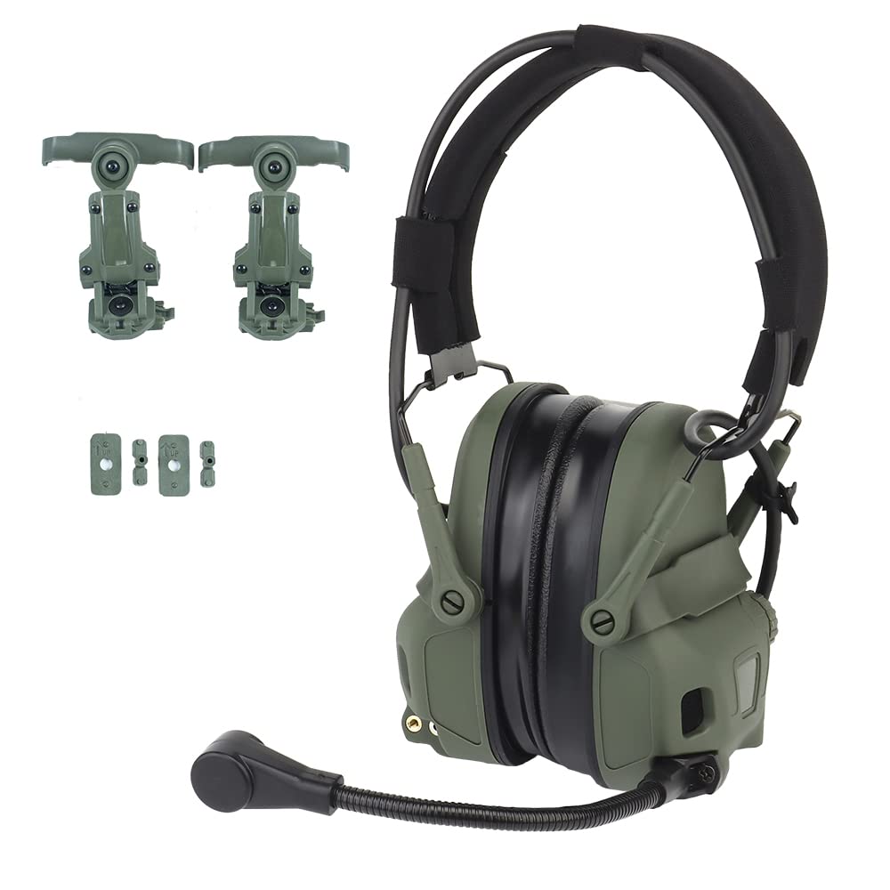 Gen 6 Tactical Headset Shooting Noise Reduction Ear Muff Ops ...