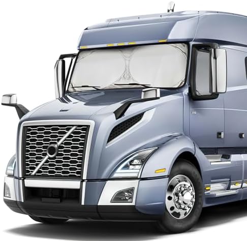 Amazon.com: Gpaentsn Semi-Truck SunShade for Windshield and Side Window ...