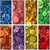 Amazon.com: Buttons Galore and More 500-700 Pcs Mixed Color Assorted ...