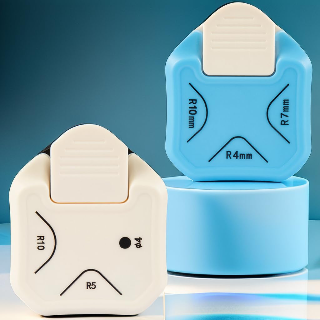 Amazon.com : 2PCS/SET corner rounder 3 in 1 corner clipper laminate ...