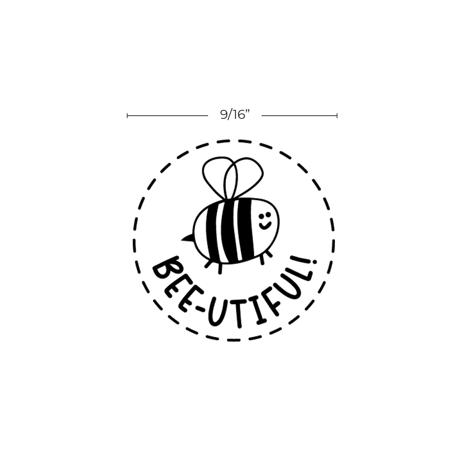 Snapklik.com : Beautiful Bee Stamp / 2000 Plus Self Inking Teacher Bee ...