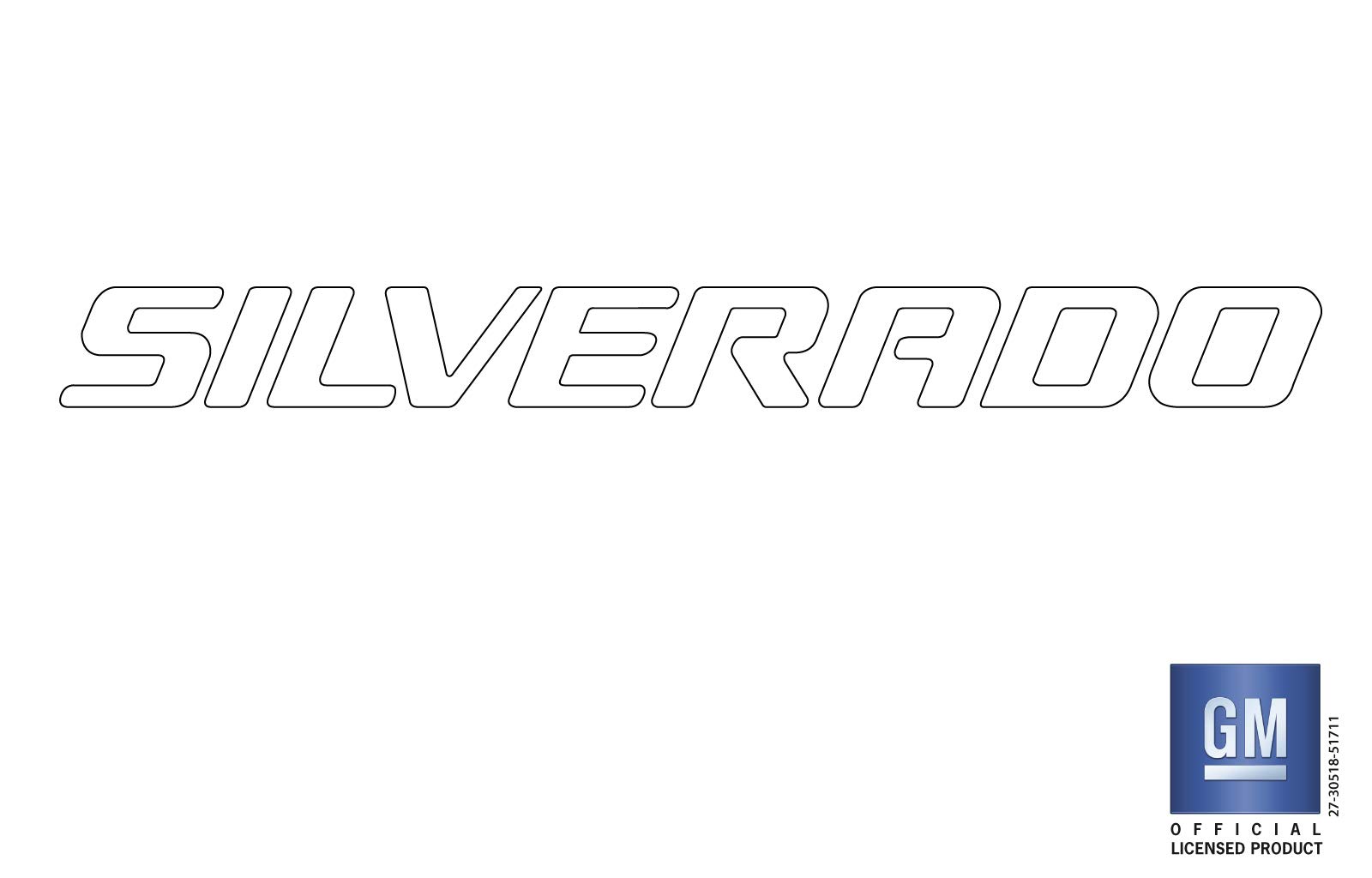 Buy Chevy Silverado Truck Silverado Windshield Banner Decal Sticker 36 ...