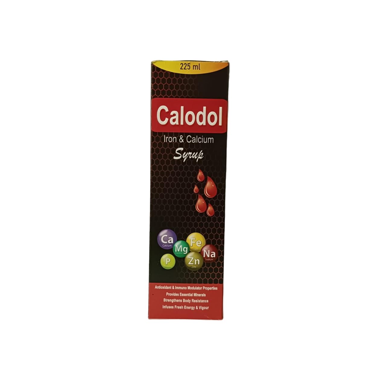 Calodol Iron & Calcium Syrup-225 ML : Amazon.in: Health & Personal Care