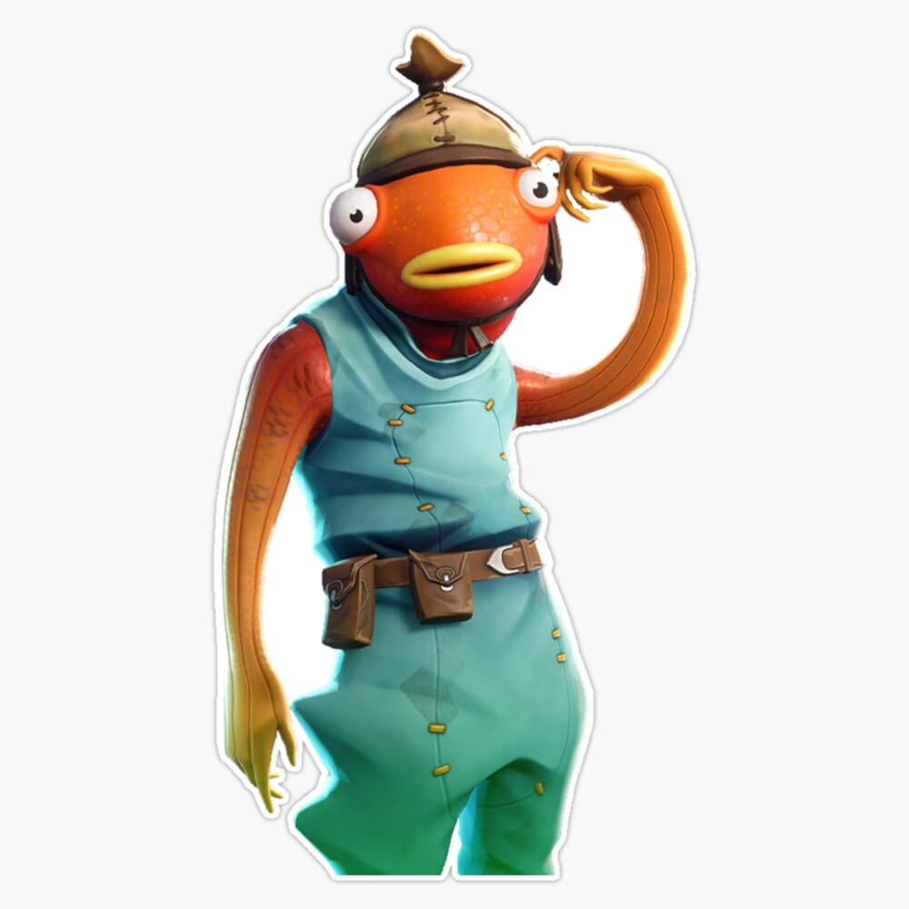 Amazon.com: classic fishstick skin Sticker Bumper Sticker Vinyl Decal 5 ...