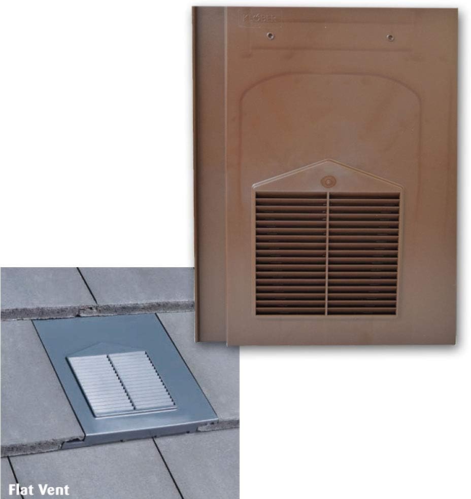 Grey Roof Tile Vent - Flat Tile Vents with Flexi Pipe Adaptor ...