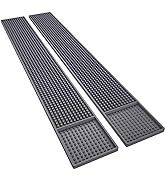 Amazon.com: Noverlife 2PCS Rubber Bar Mats, Non-Slip Bar Service Spill ...