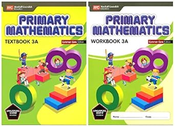 Primary Mathematics 3A SET-Textbook and Workbook (Common Core Edition ...