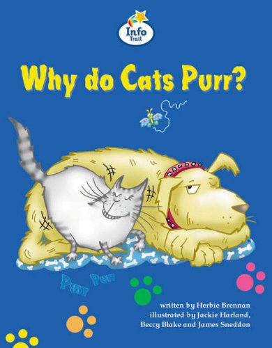 Amazon | Why do cat's purr? Info Trail Competent (LITERACY LAND ...