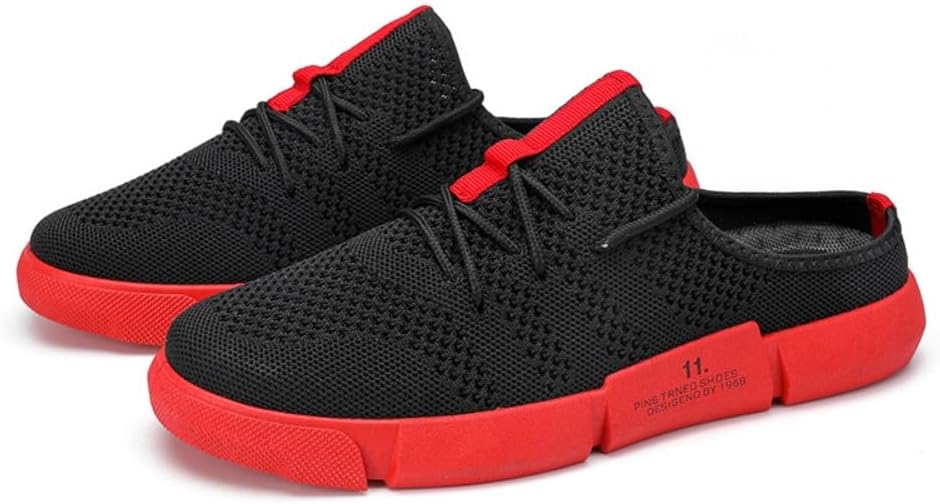 Amazon.com | Backless Tennis Shoes for Men Wide Mule Sneakers Slip on ...