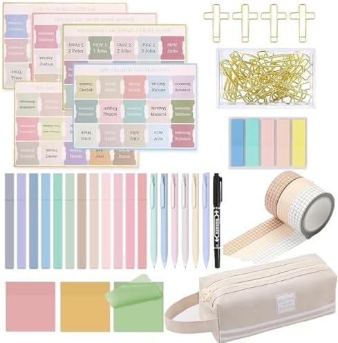 Amazon.com : Bible Study Kit-bible Journaling Supplies with ...