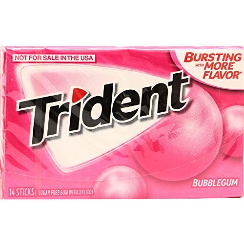 Trident Bubble Gum, 14 Sticks, 20 g : Amazon.in: Toys & Games