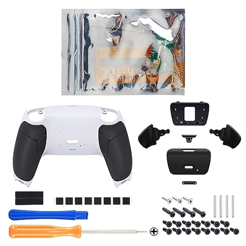 Snapklik.com : eXtremeRate Black Rubberized Grip Programable RISE Remap ...