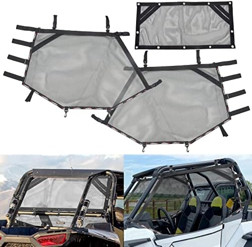 Amazon.com: Goldfire Front Rear Window Wind Screen Shade Shield Cover ...
