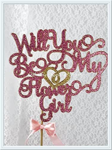 Amazon.com: Flower Girl Cake Topper : Handmade Products