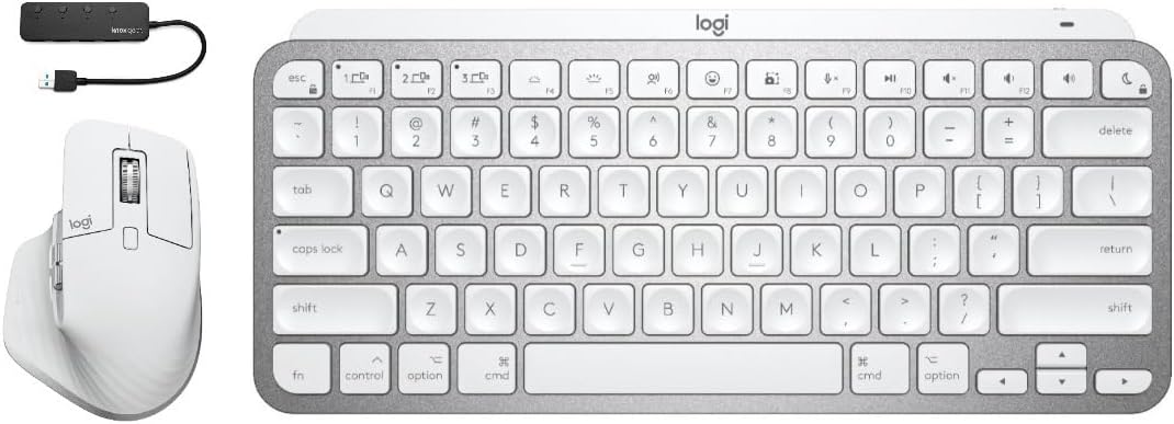 Amazon.com: Logitech MX Keys Mini for Mac Minimalist Wireless ...