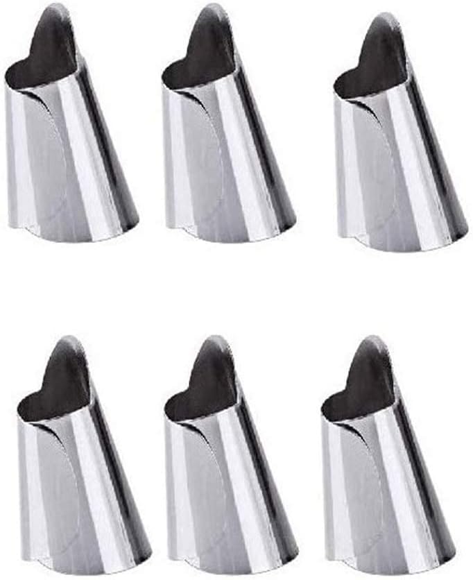 Buy Okayji Steel Finger Guard Cut Cutting Protector 2.6 Inches ...