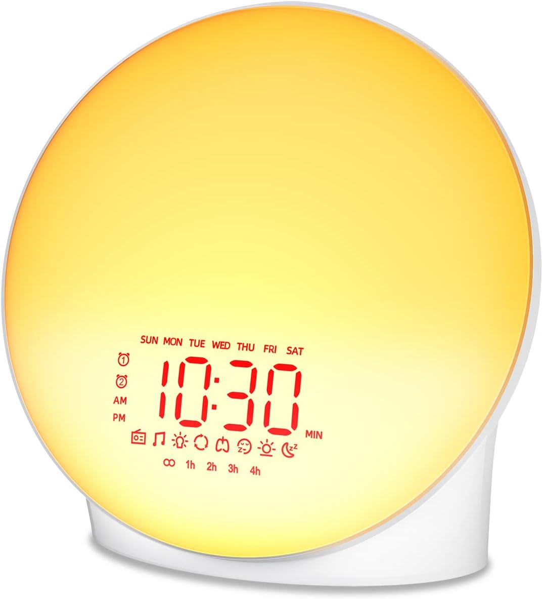 Amazon.com: iEasy Wake up Light Sunrise Alarm Clock Sleep Aid Sunrise ...