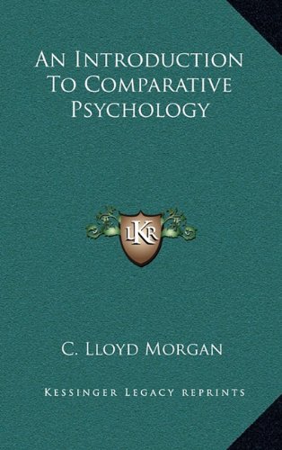 An Introduction to Comparative Psychology : Amazon.in: Books