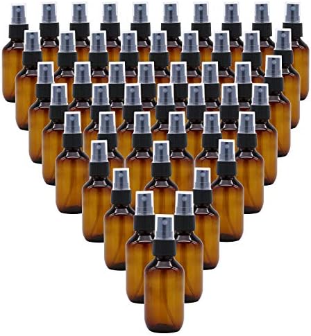 Amazon.com: 2oz Aluminum Fine Mist Spray Bottles Reusable Metal ...