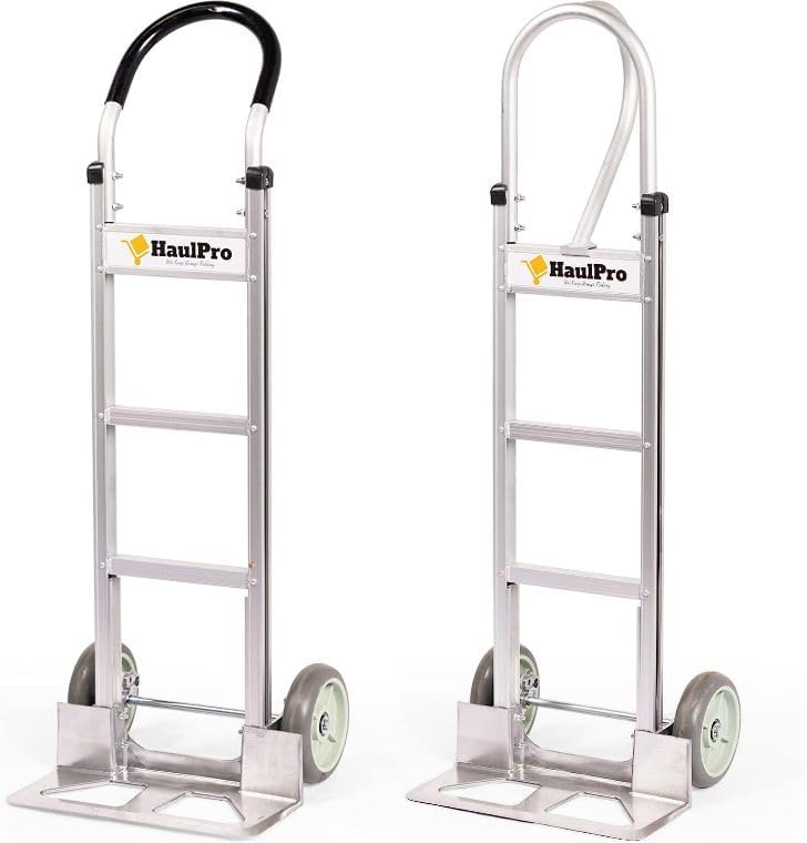 Ultimate Heavy Duty Hand Truck Bundle: Haulpro Aluminum Hand Truck ...